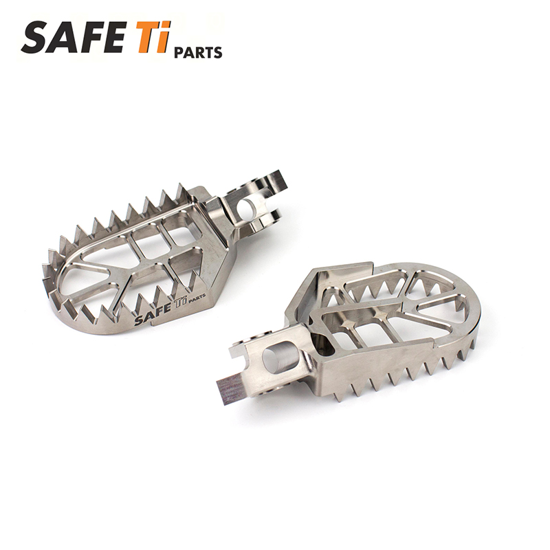 CNC Titanium Motorcycle Footpegs for Kawasaki – safetiparts.com