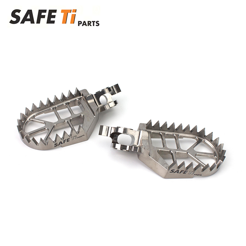 CNC Titanium Motorcycle Footpegs for Kawasaki – safetiparts.com