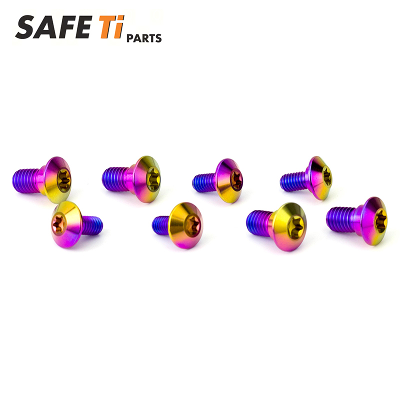 Titanium Front and Rear Brake Rotor Bolts kit fit for KAWASAKI(4PCS ...