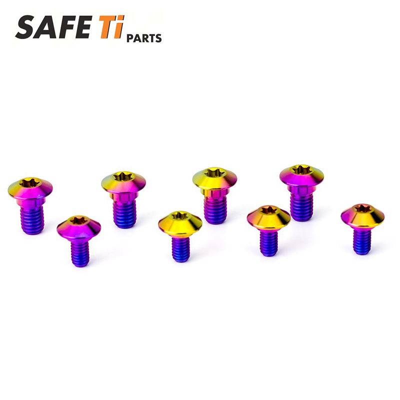 Titanium Front and Rear Brake Rotor Bolts kit fit for KAWASAKI(4PCS ...
