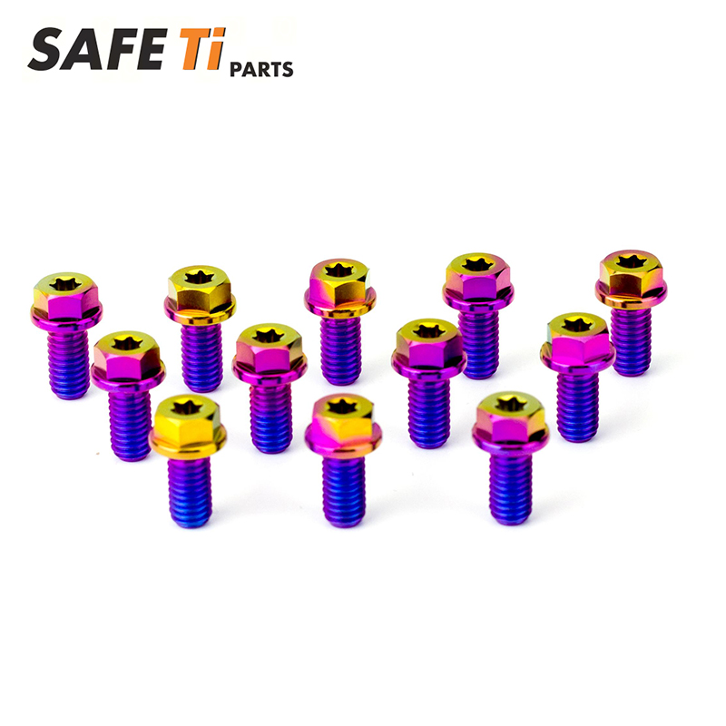 Titanium Front and Rear Brake Rotor Bolts kit fit for KTM (12PCS ...