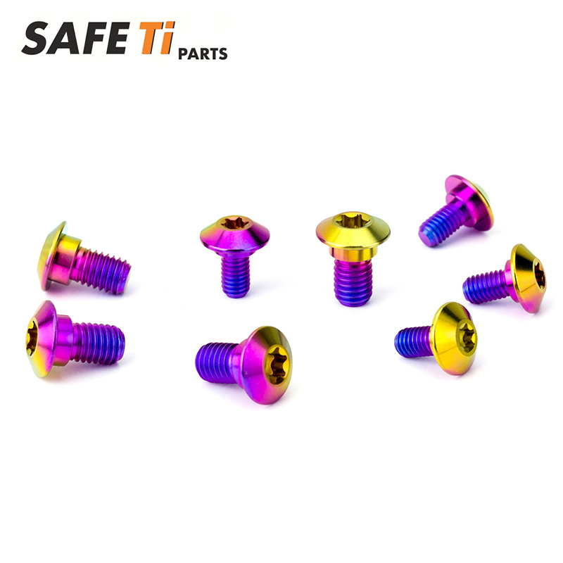 Titanium Front and Rear Brake Rotor Bolts kit fit for KAWASAKI(4PCS ...